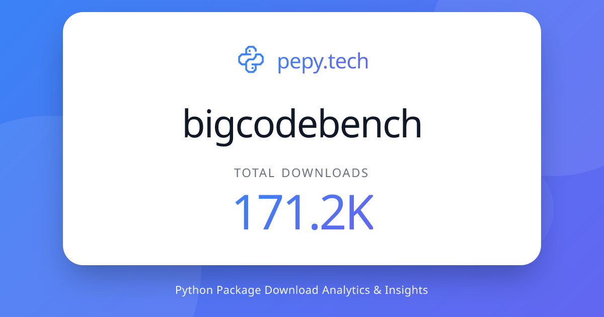 bigcodebench download stats