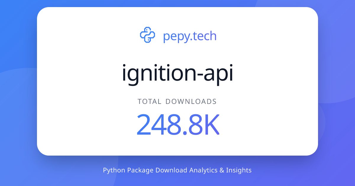 ignition-api download stats
